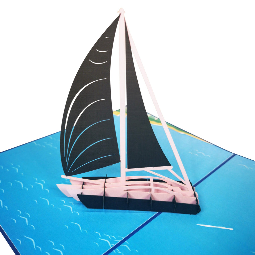 Sailing Boat Pop-Up Card – CardPop.co.uk