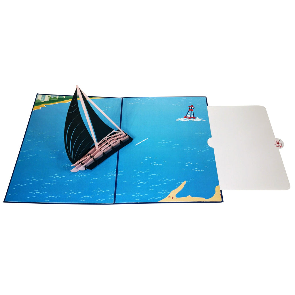 Sailing Boat Pop-Up Card – CardPop.co.uk
