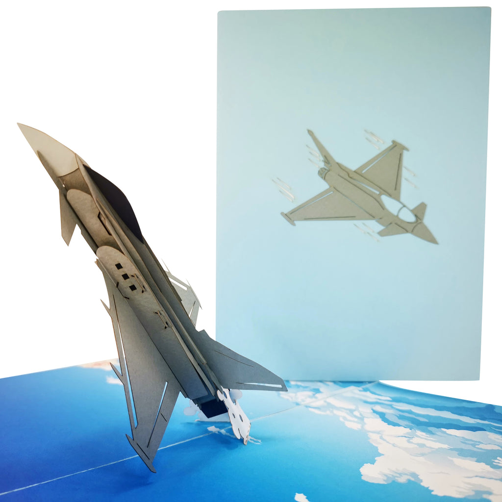 Fighter Jet Pop-Up Card – CardPop.co.uk