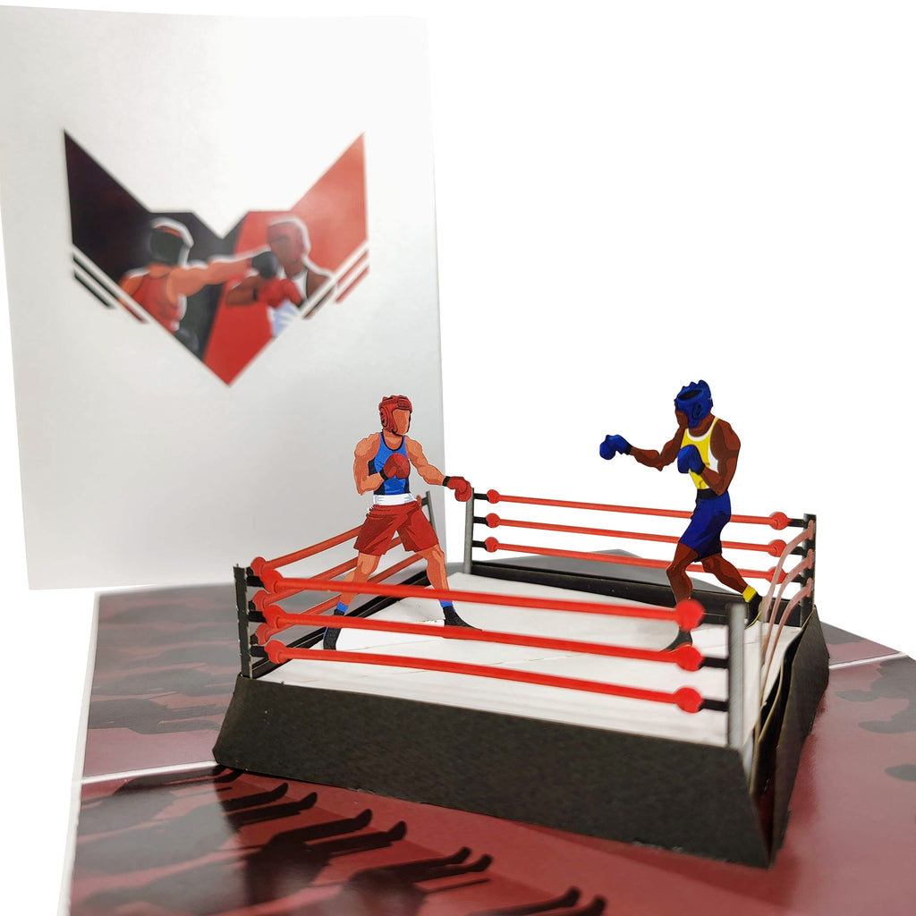 Boxing Pop-Up Card – CardPop.co.uk