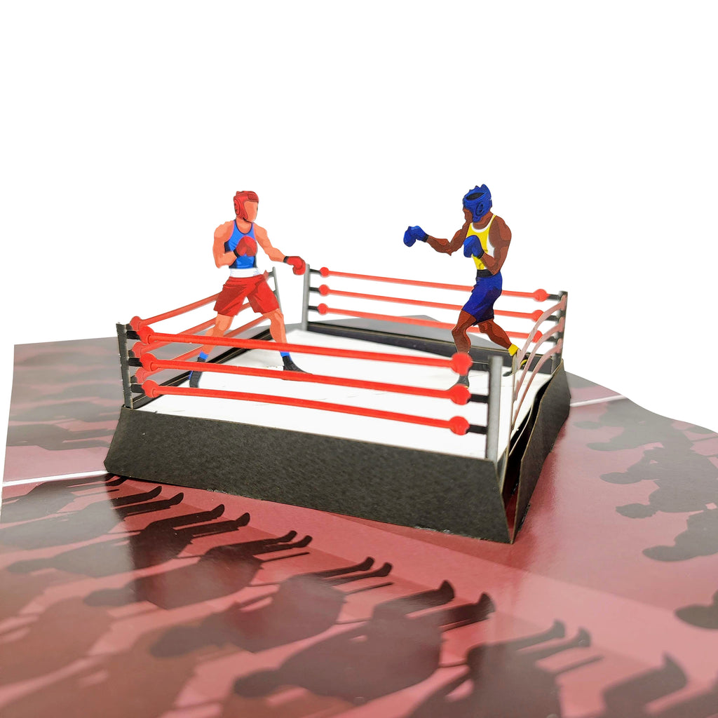 Boxing Pop-Up Card – CardPop.co.uk