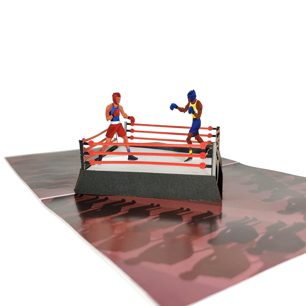 Boxing Pop-Up Card – CardPop.co.uk